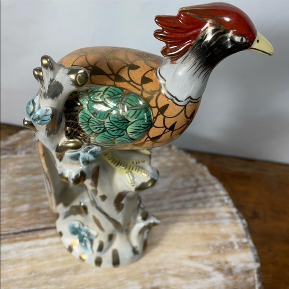 Art | Vintage Hand Painted Ceramic Pheasant Bird Figurine Maitland ...